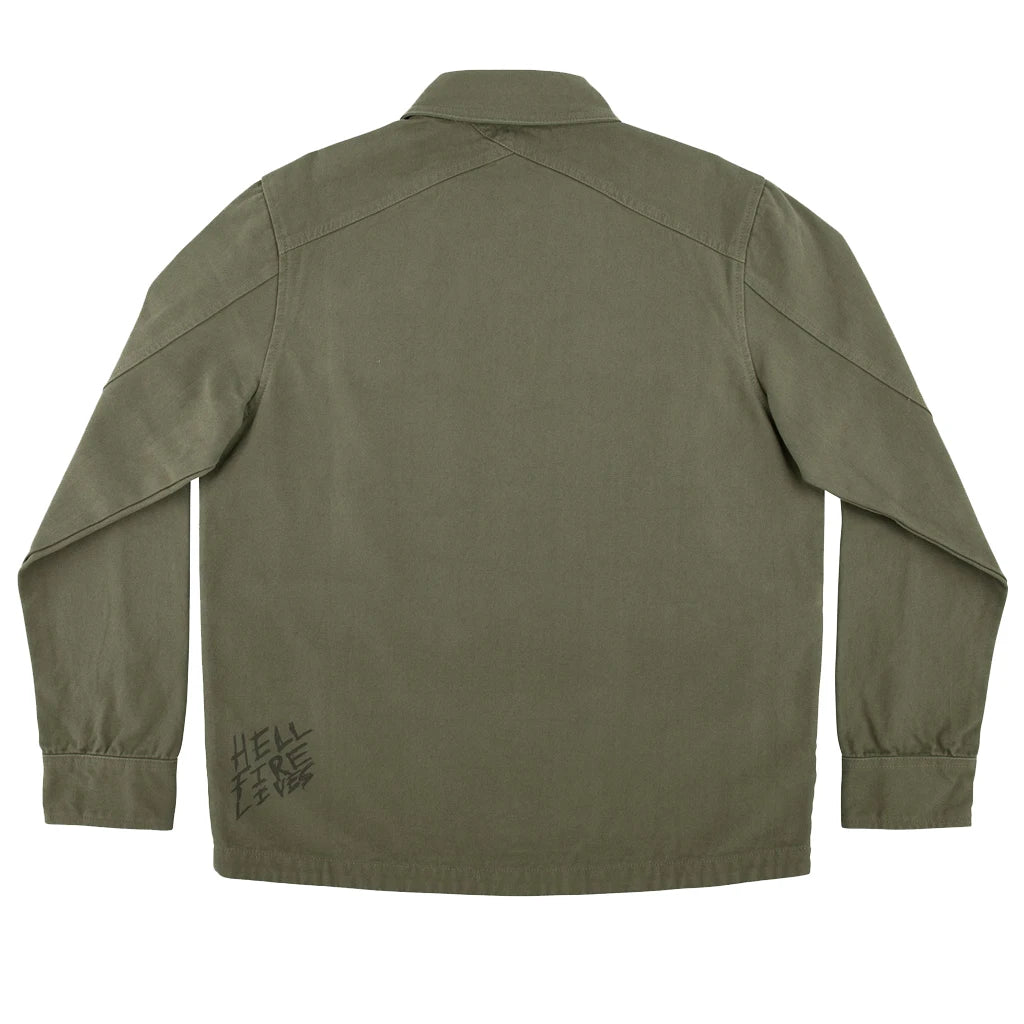 Santa Cruz Skateboards x Stranger Things Crawl Utility L/S Jacket - Ar ...