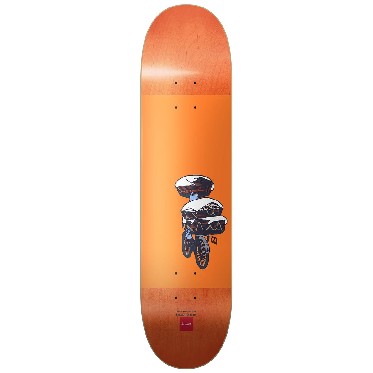 Chocolate Skateboards Trahan Cada Dia Deck 8.25 | No-Comply Skateshop