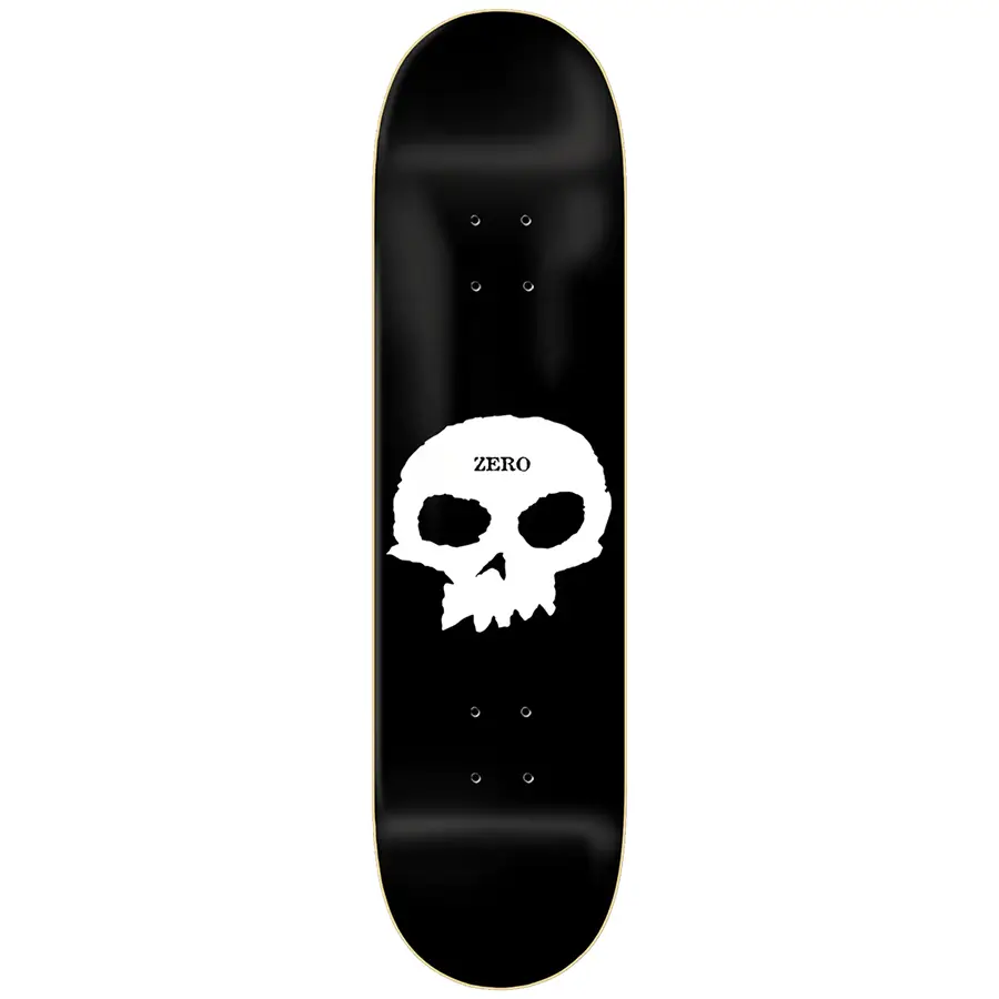 Tabla Zero Skateboards Single Skull 8.5 – No Comply Skateshop